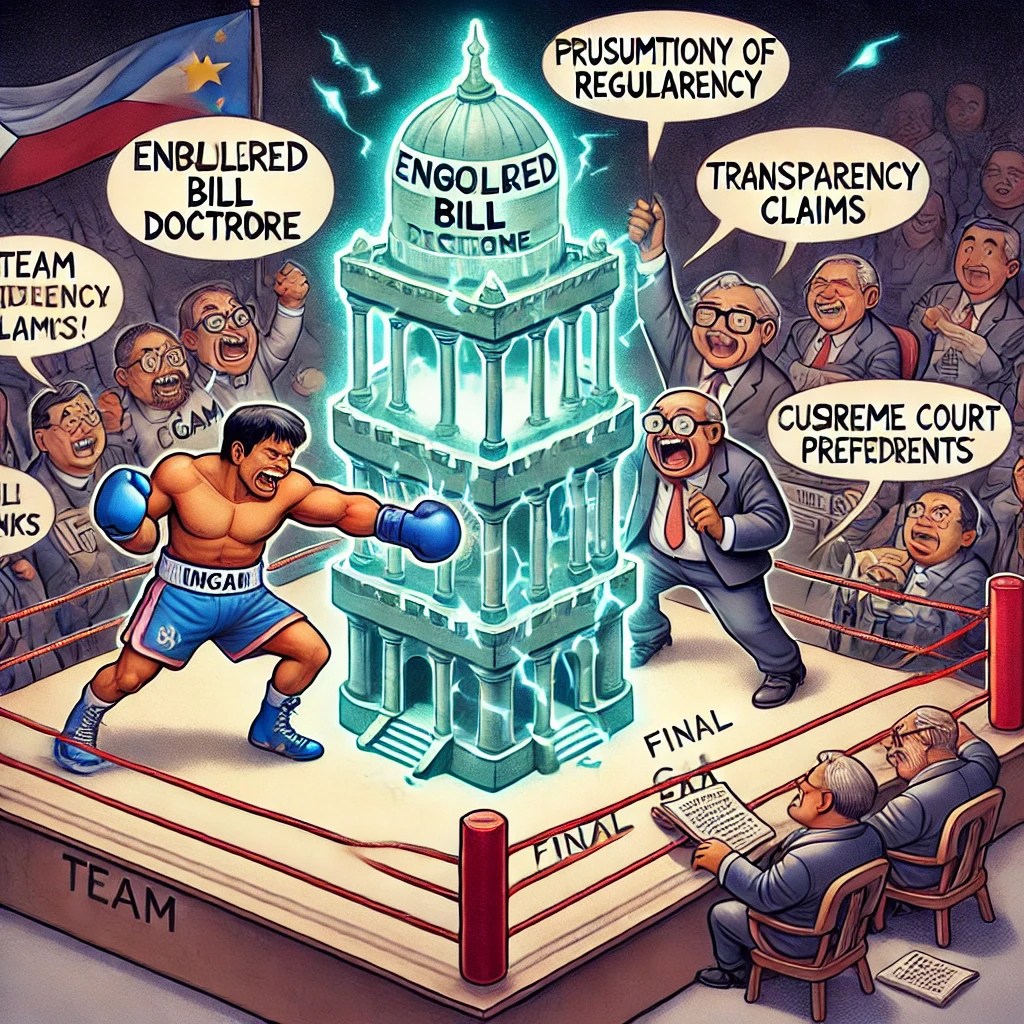 The Enrolled Bill Doctrine vs. Transparency: Ungab’s Supreme Court ...