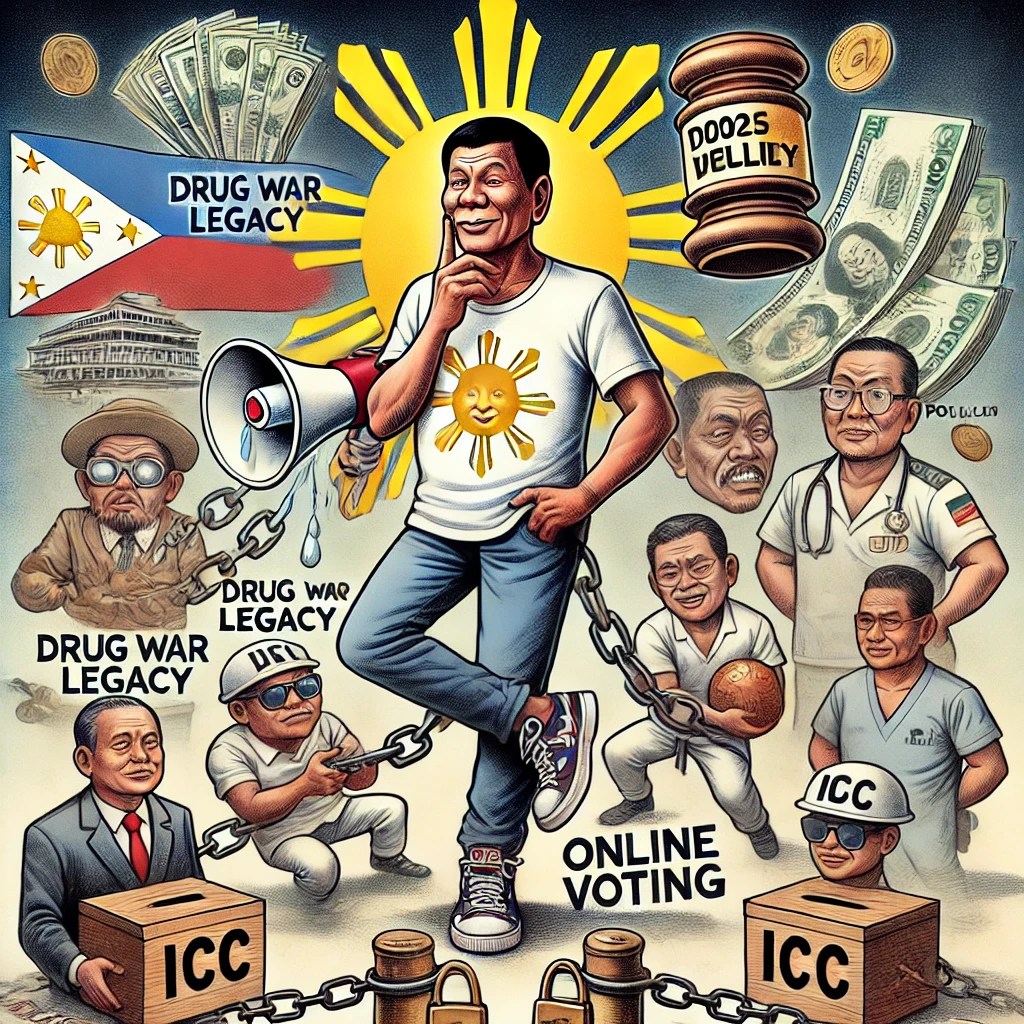 Fleeing Justice or Rallying the Faithful? Duterte’s Dance with ...